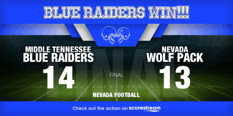 Blue Raiders Rally Past Nevada for First Win of 2025 - Wilson County Source